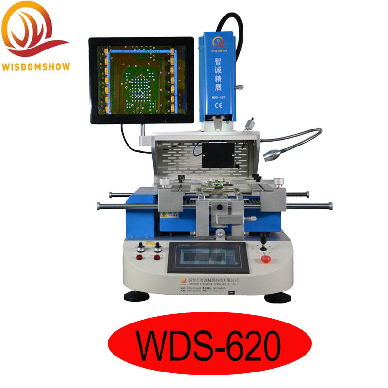 WDS-620 Optical Alignment BGA Rework Station heating picking up bonding ...